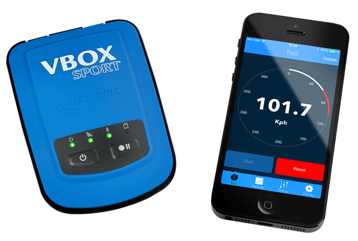 VBOX Sport - Lightweight performance meter and lap timer