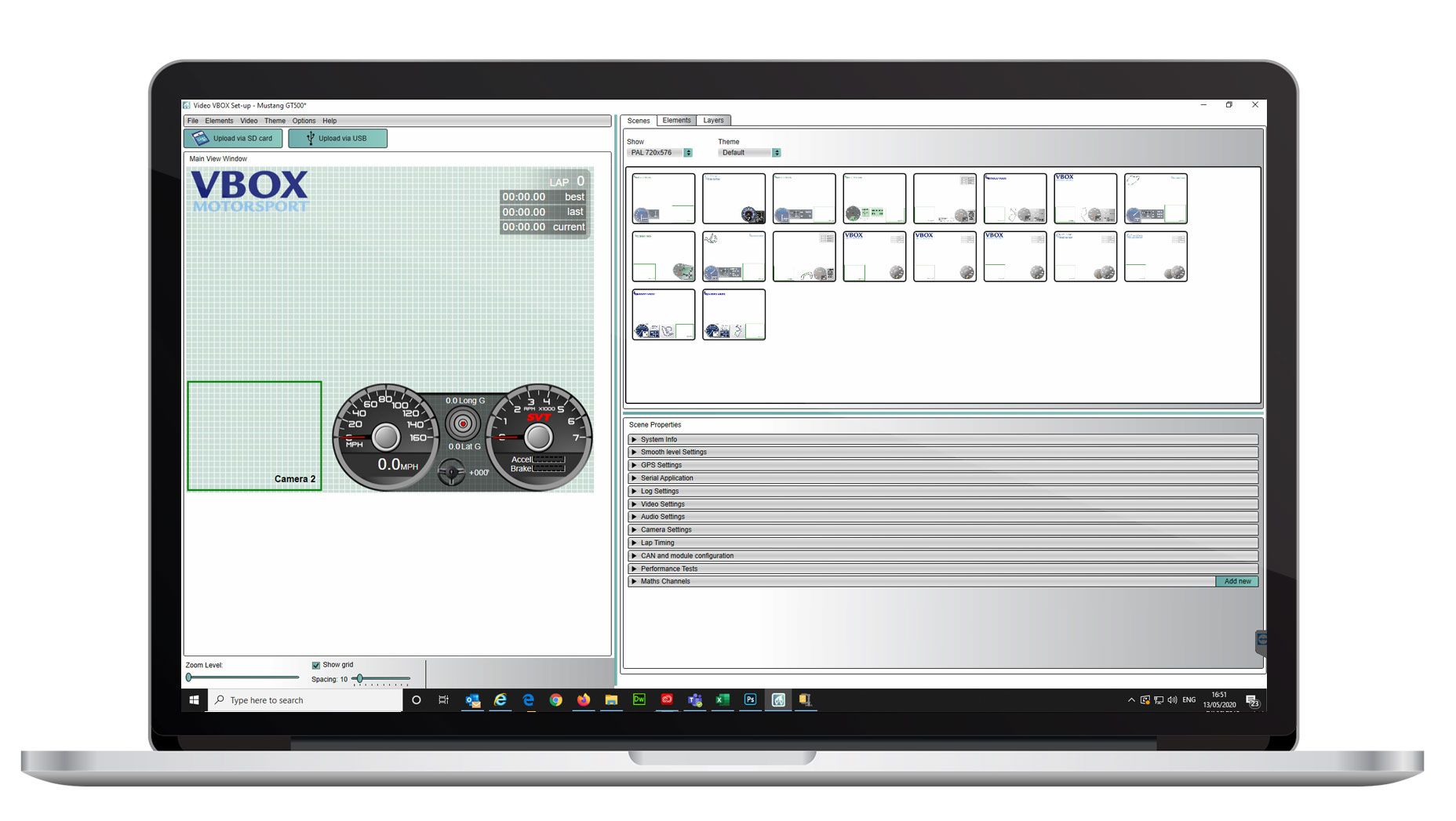 Video VBOX Setup Software